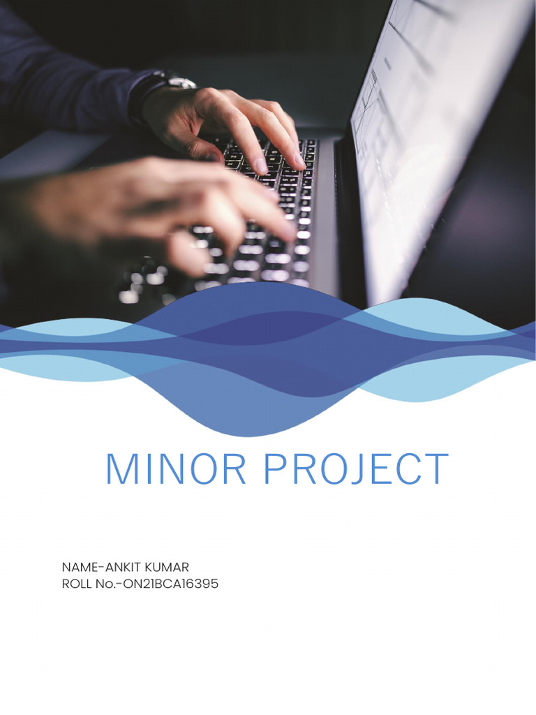 Minor Project Final | PDF Minor Project Final | PDF
