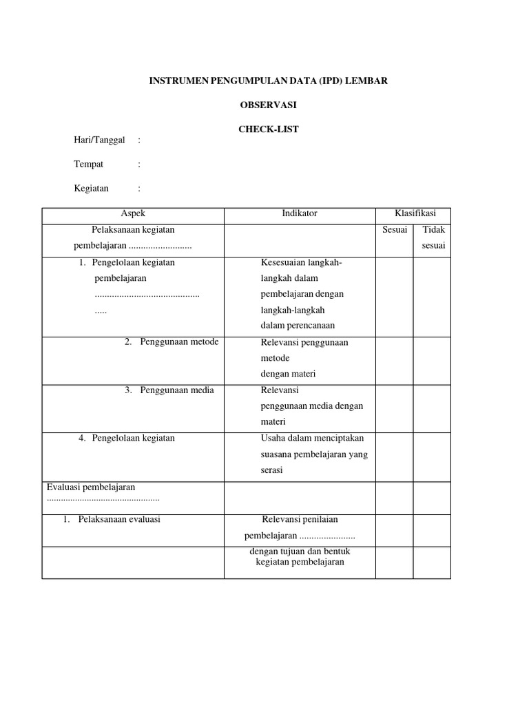 LAMPIRAN Pengumpulan Data | PDF