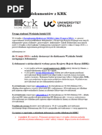 Wykaz Punktów Informacyjnych KRK | PDF