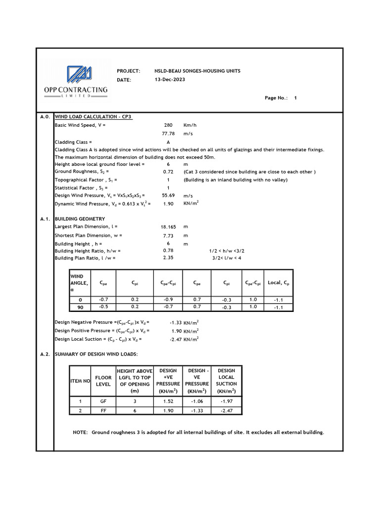 Design Notes - NSLD | PDF | Structural Engineering | Mechanics