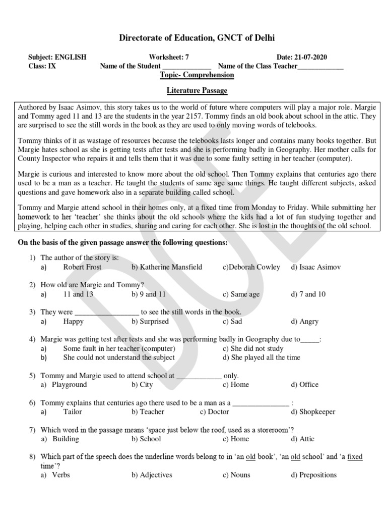 Worksheet7 | PDF | Linguistic Typology | Languages
