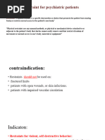 Physical Restraint Monitoring Form | PDF | Health Care | Medicine