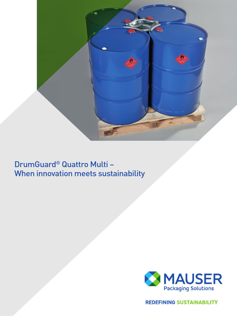 Mauser Drumguard A4 | PDF | Pallet | Economy And The Environment
