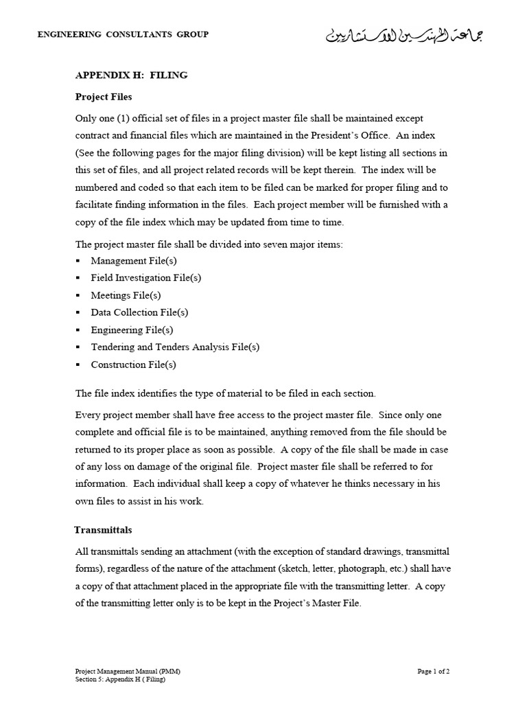PMM Manual App. H | PDF | Computing