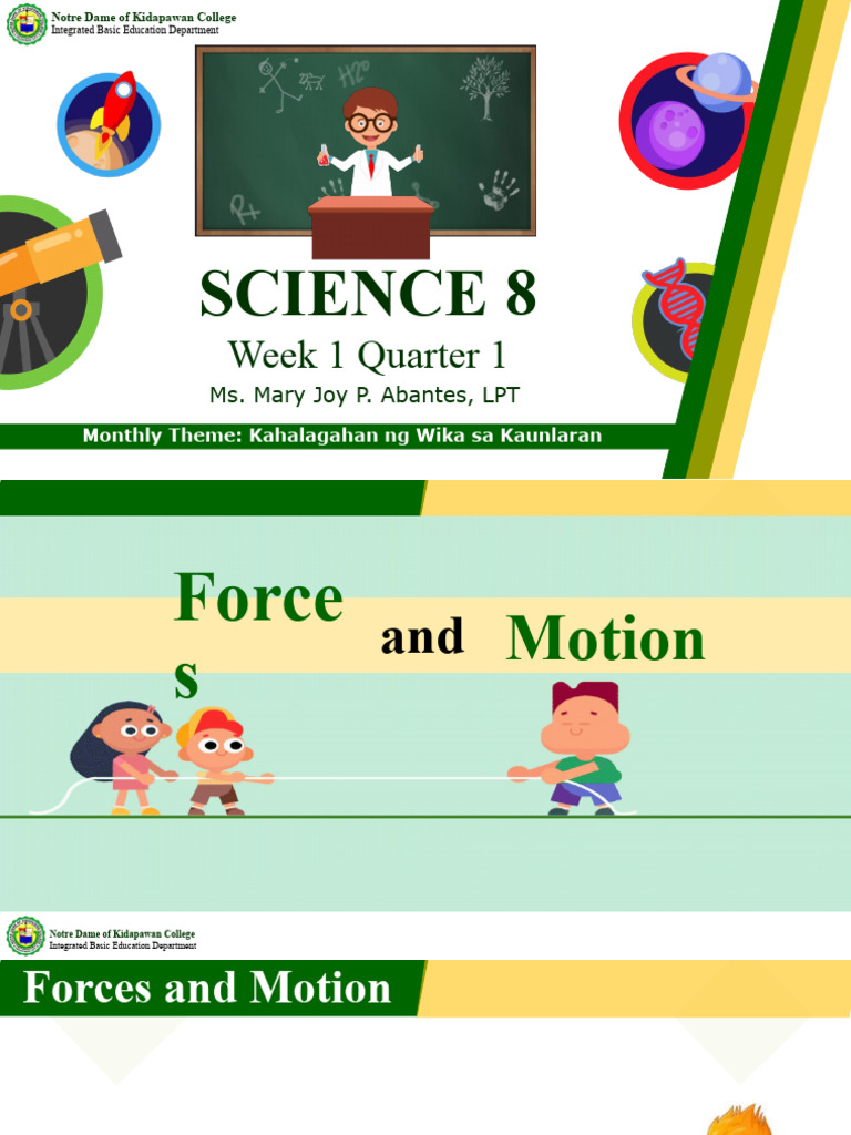 Understanding Forces and Motion in Science | PDF | Force | Friction