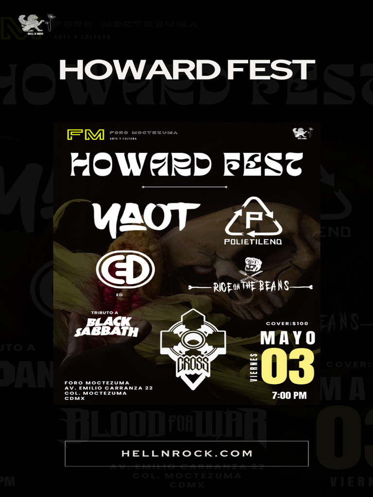 Logistica Howard Fest | PDF