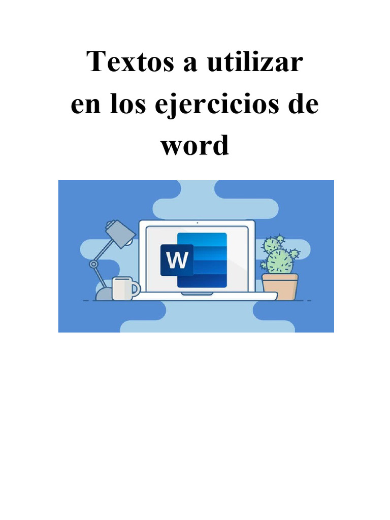 01 - Textos Para Los Ejercicios | PDF | Microprocesador | Internet