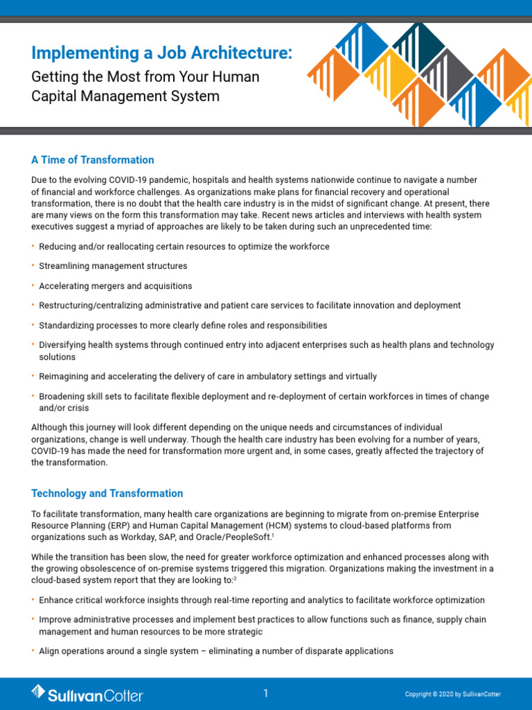 Implementing A Job Architecture Getting The Most From Your Human ... Implementing A Job Architecture Getting The Most From Your Human ...