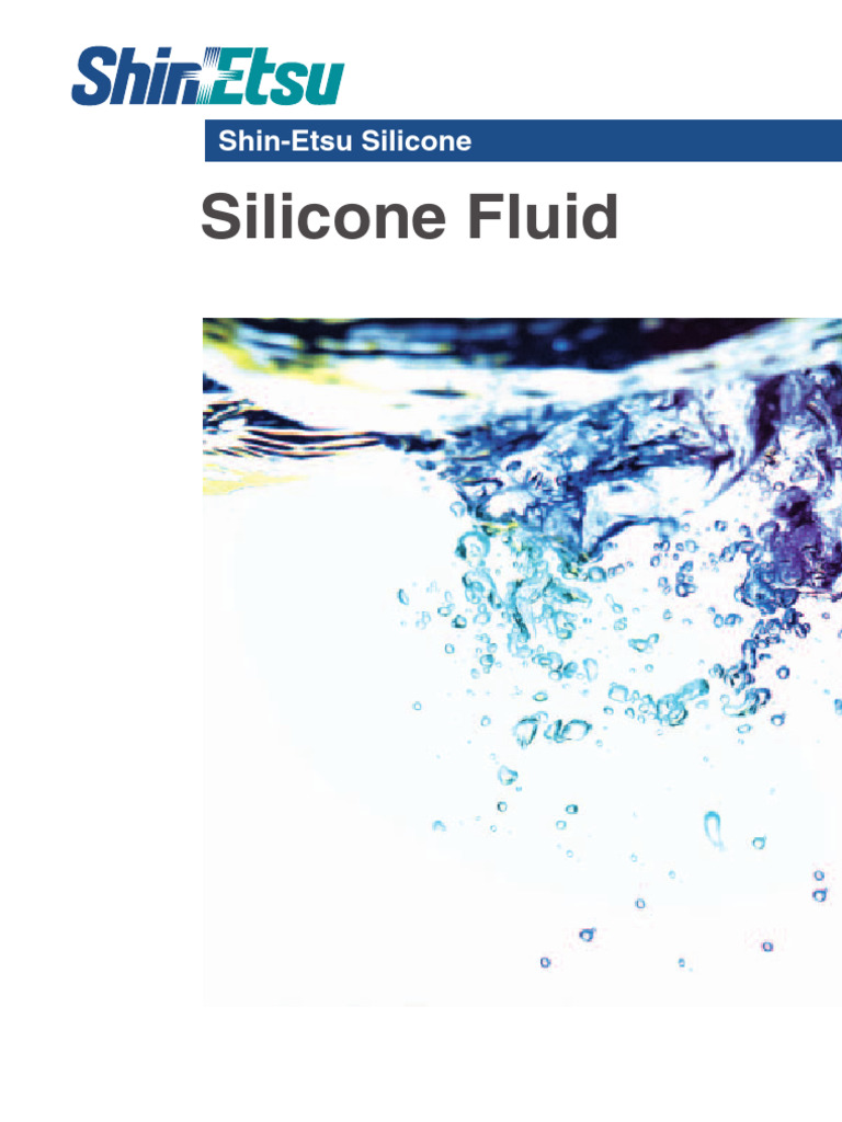 Shin Etsu Silicone Fluid | PDF | Silicone | Viscosity