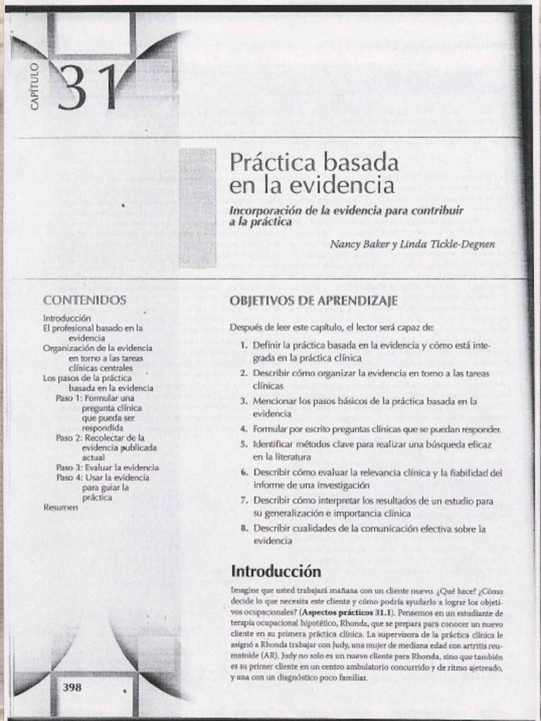 U3. Cap. 31 Práctica basada... | PDF