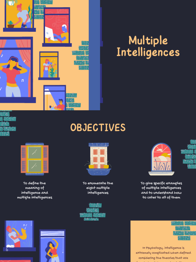 To Enumerate The Eight Multiple Intelligences | PDF | Intelligence | Thought