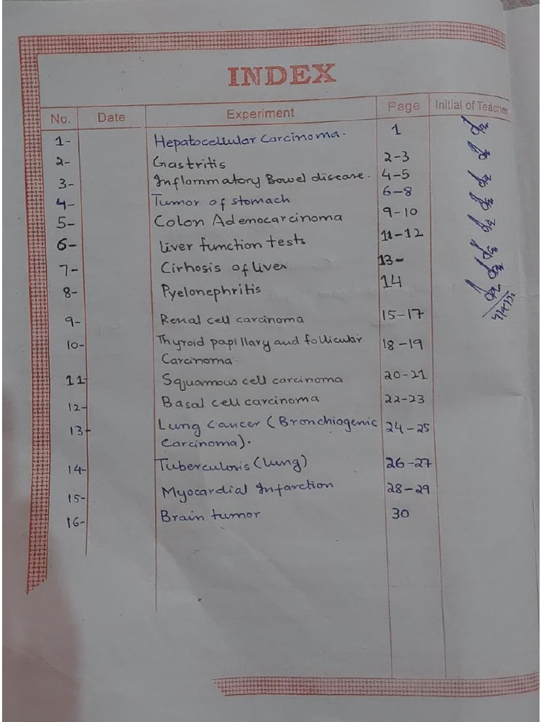 histopathology pdf 4th year practical | PDF