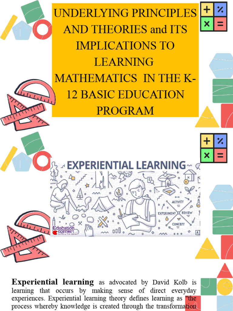 Theories and Principles in Teaching Math - Final | Download Free PDF ...