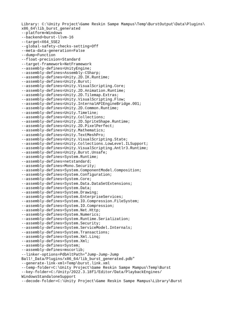 Lib Burst Generated | PDF | Data | Software Development
