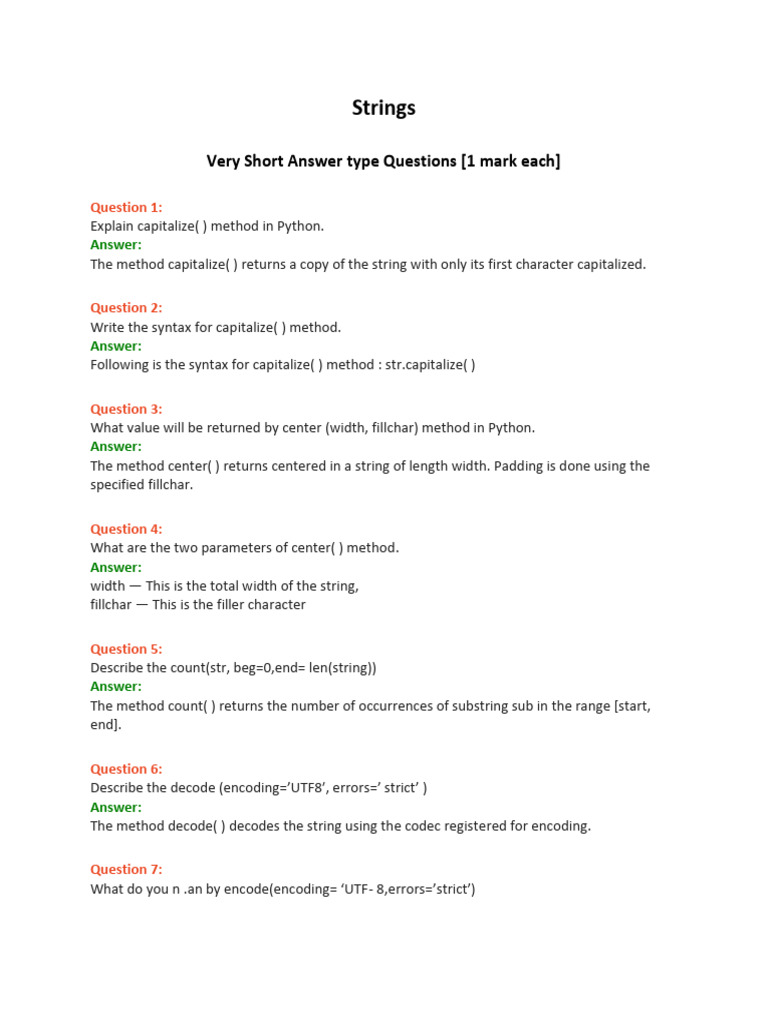 Strings | PDF | String (Computer Science) | Computer Programming