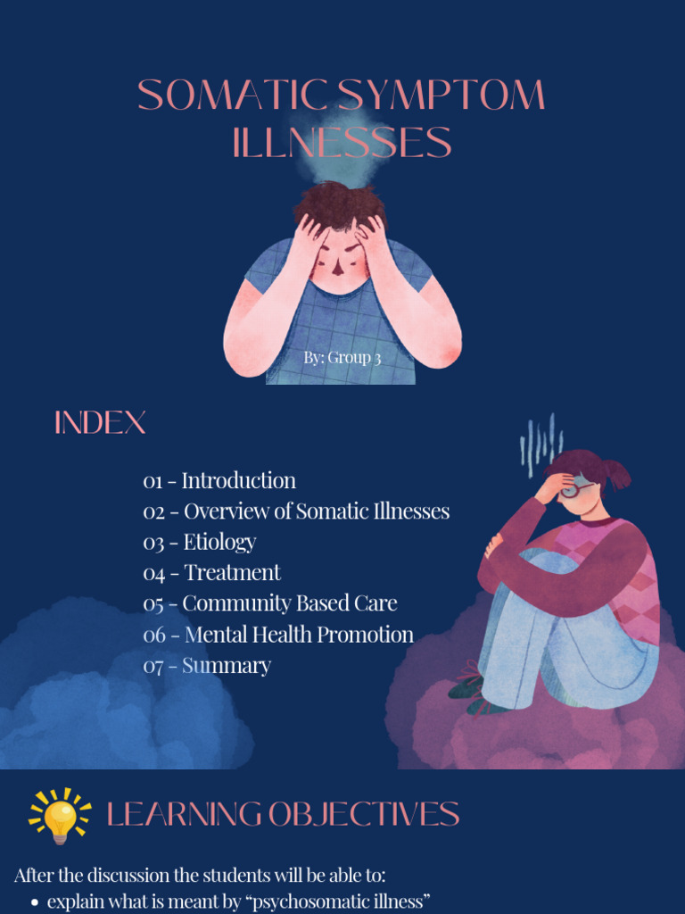 Understanding Somatic Symptom Illnesses | PDF | Hysteria | Mental Disorder