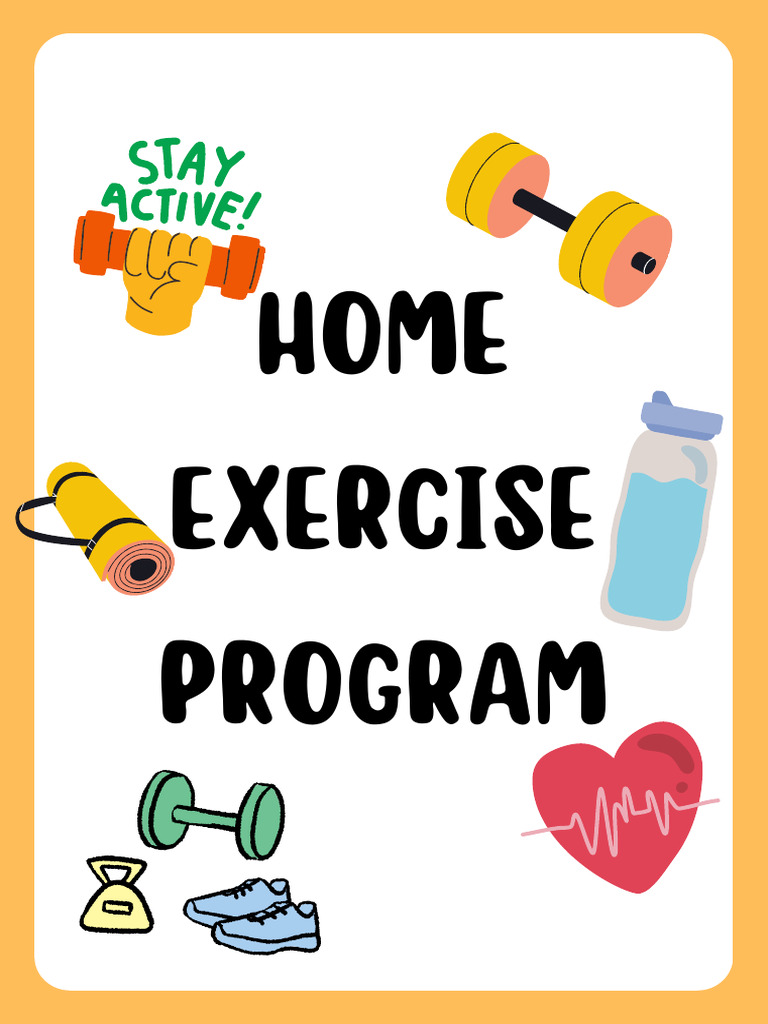 Home Exercise Program | PDF | Foot | Walking