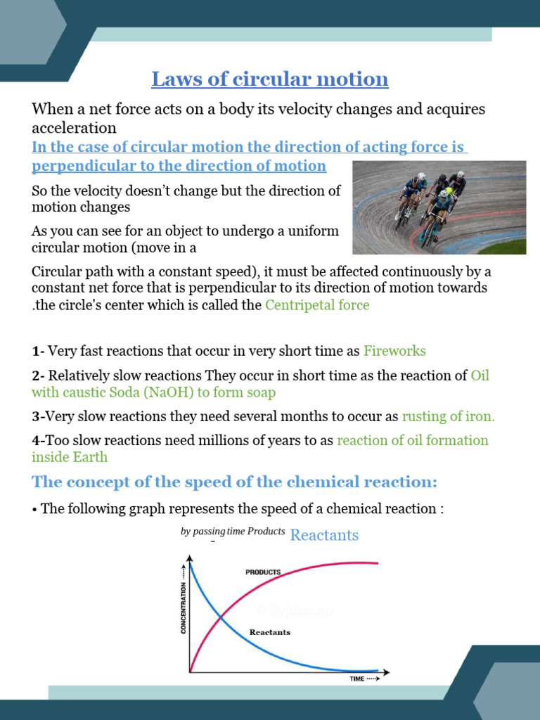 Circular Motion | PDF | Chemical Reactions | Hydroxide