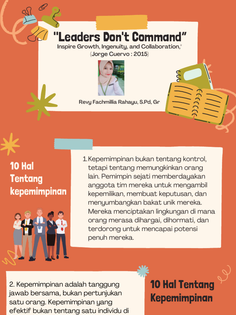 Leaders Don't Command | PDF