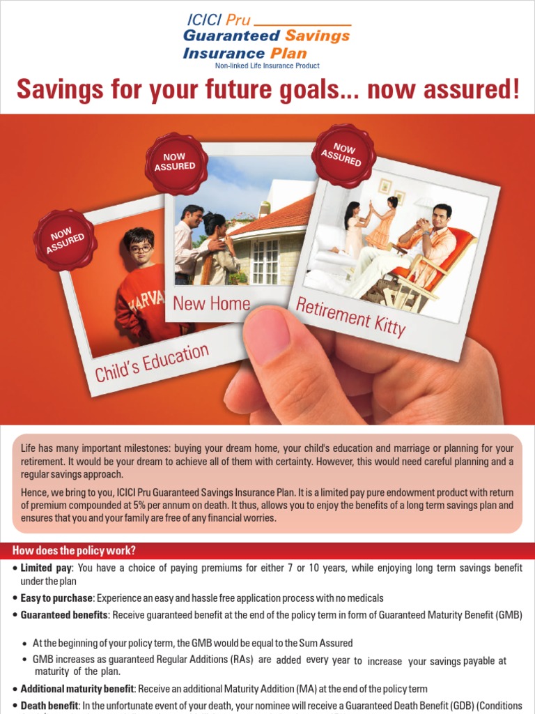 GSIP Brochure | PDF | Life Insurance | Insurance