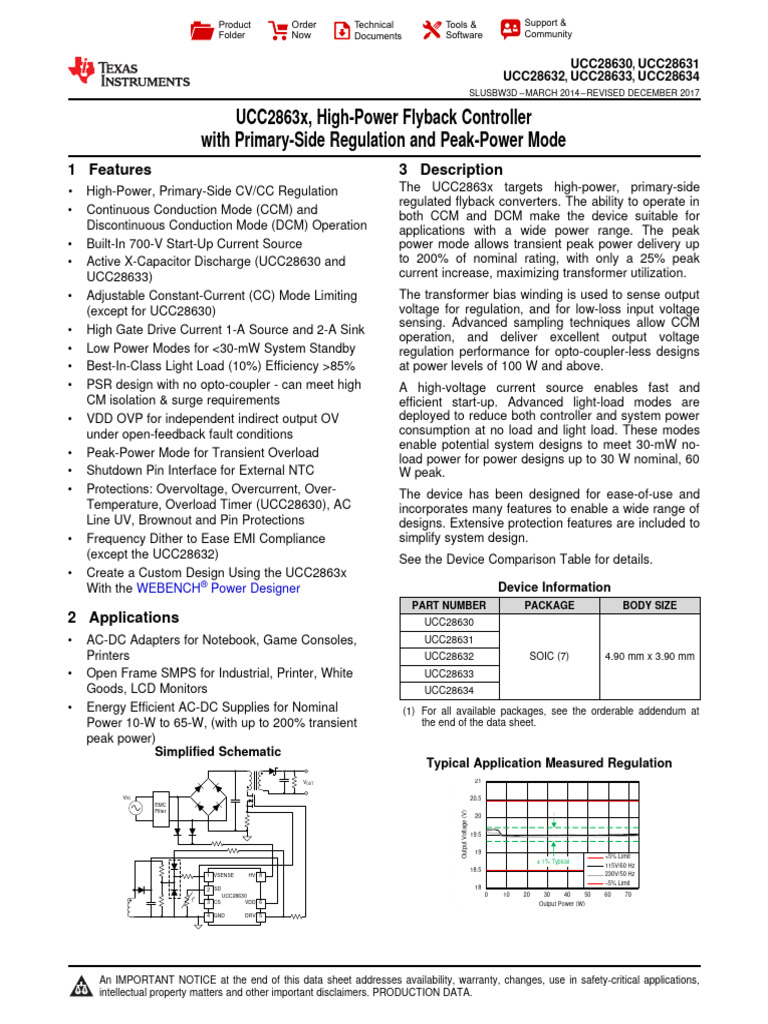 Ucc 28634 | Download Free PDF | Electrostatic Discharge | Electronic Engineering