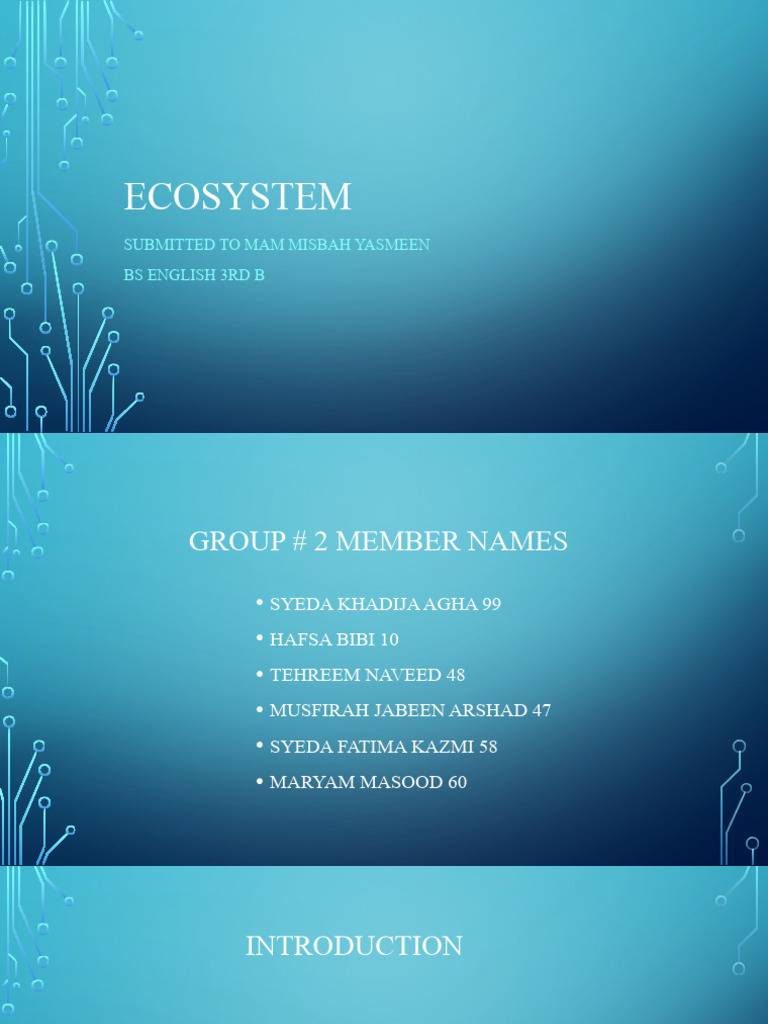 Enviornmental Full | PDF | Ecosystem | Aquatic Ecosystem