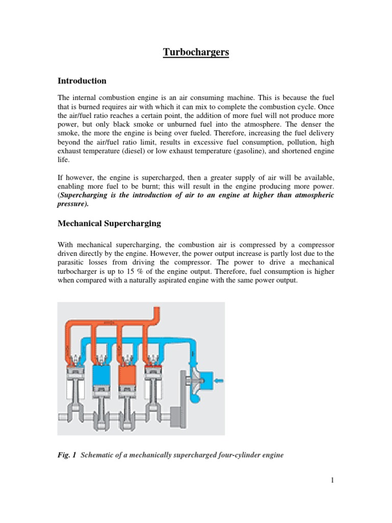 Turbocharger Basics and Benefits | PDF | Turbocharger | Internal ...