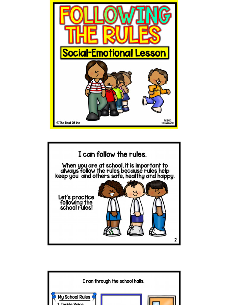 School Rules - Important | PDF