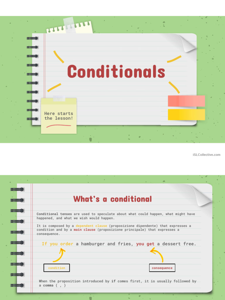 Zero, First, Second and Third Conditional | PDF | Semantics | Linguistic Morphology