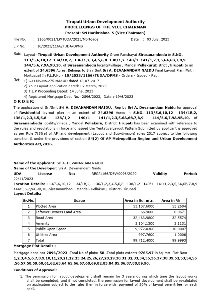 Approved Proceedings | Download Free PDF | Deed