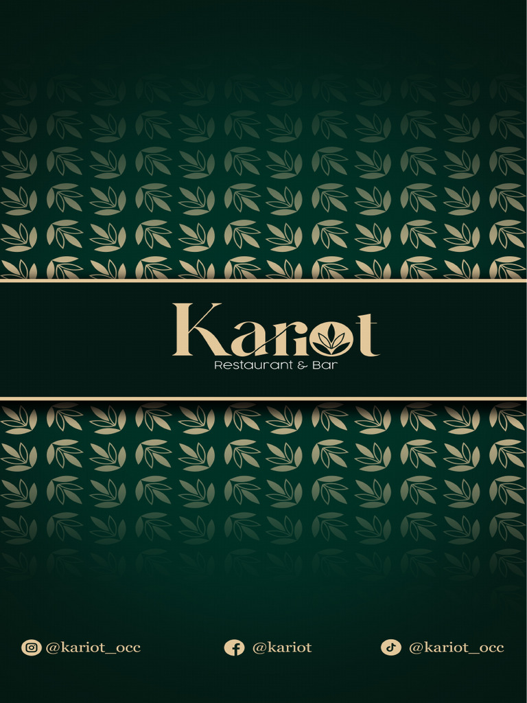 Menu Kariot v2 | PDF