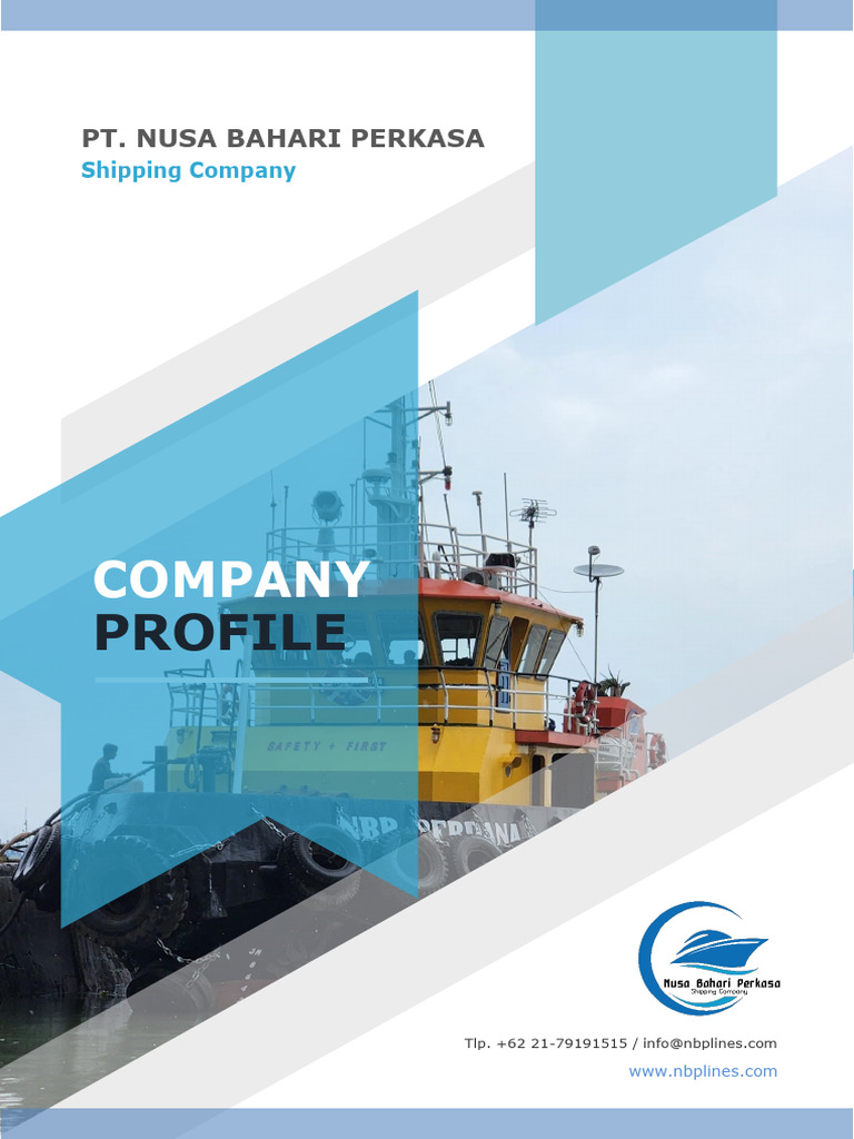 Company Profile - PT. Nusa Bahari Perkasa - 2024 | PDF | Cargo | Ships