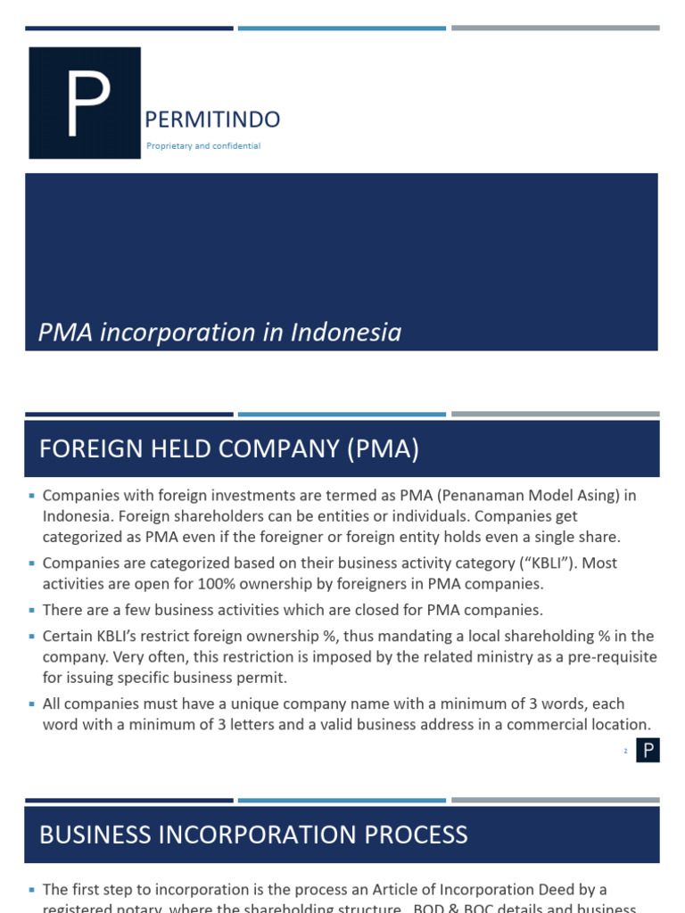 PMA Incorporation Details-2023 | PDF | Taxes | Value Added Tax
