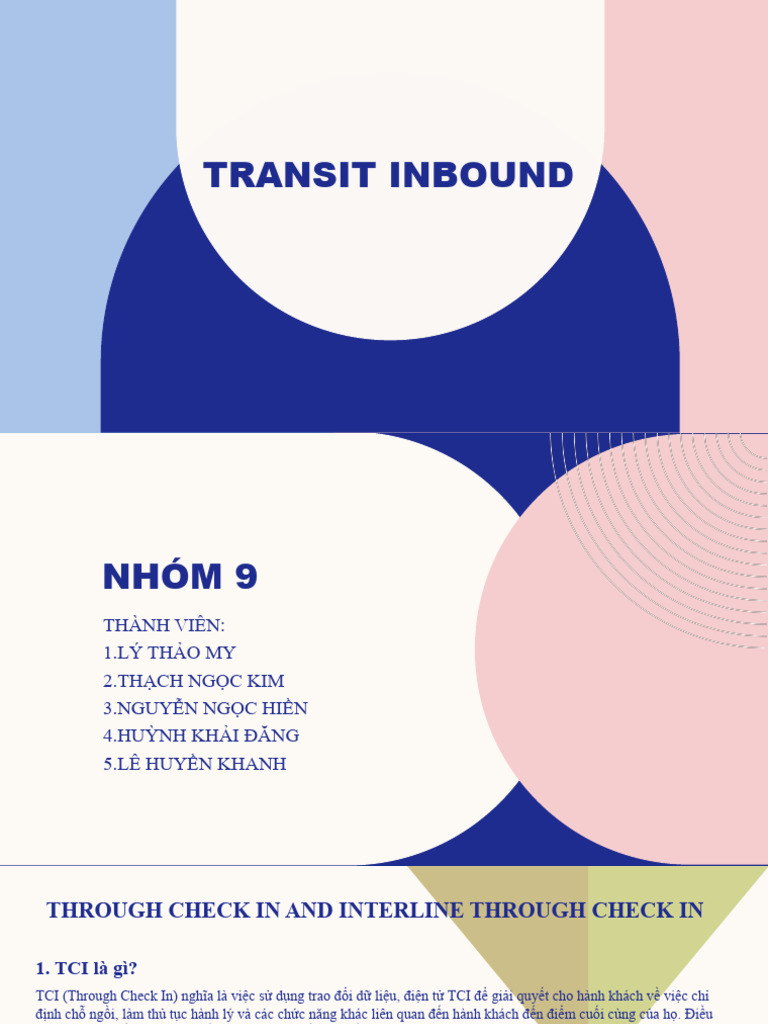 Transit Inbound | PDF
