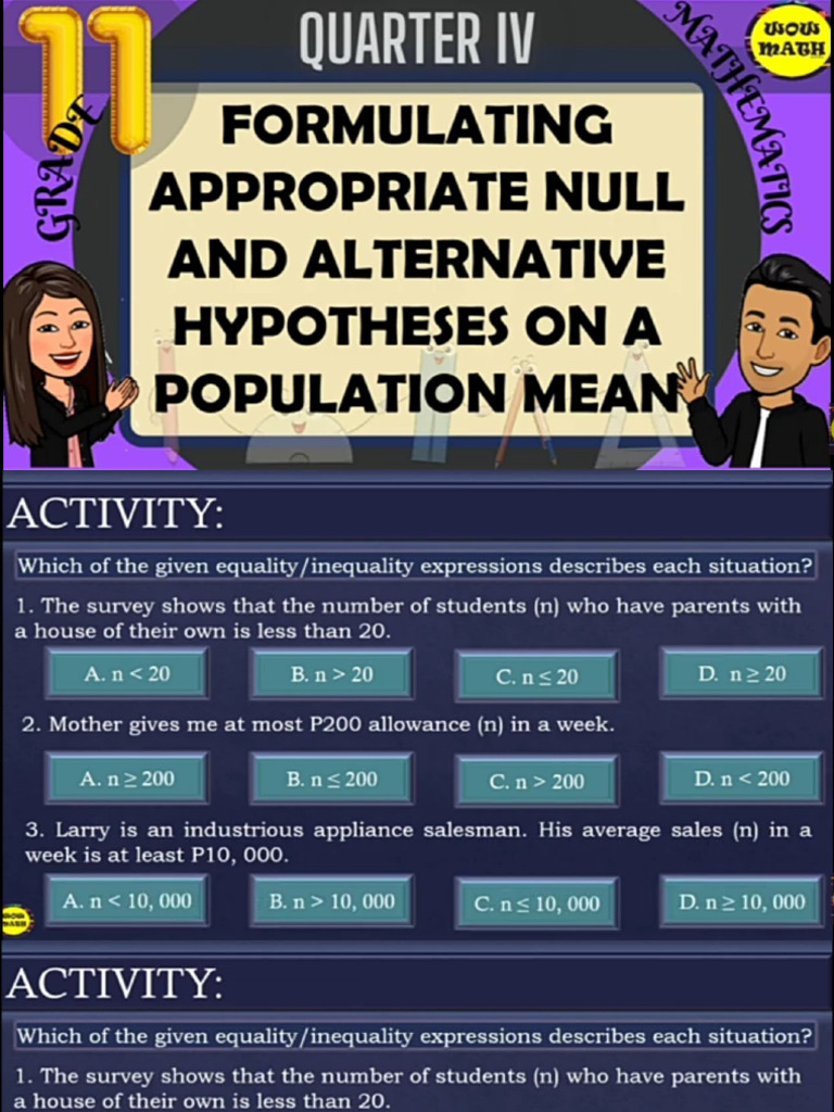 Presentation 4 | PDF | Hypothesis | Data Collection