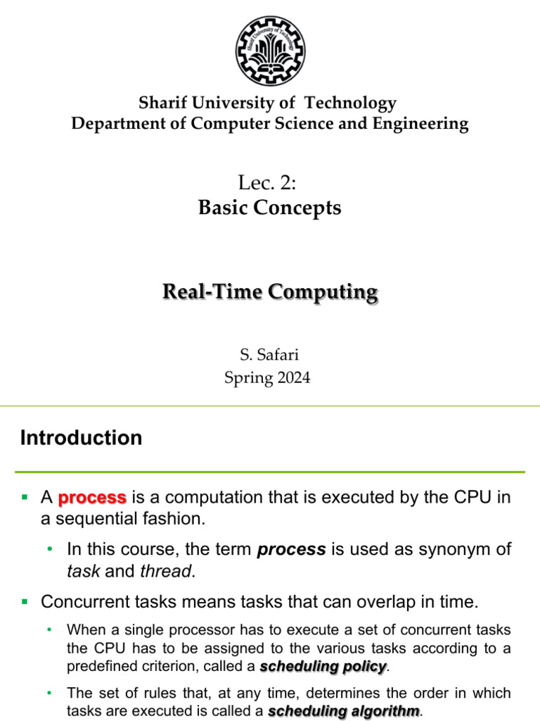 Basic Concepts | Download Free PDF | Scheduling (Computing) | Process (Computing)