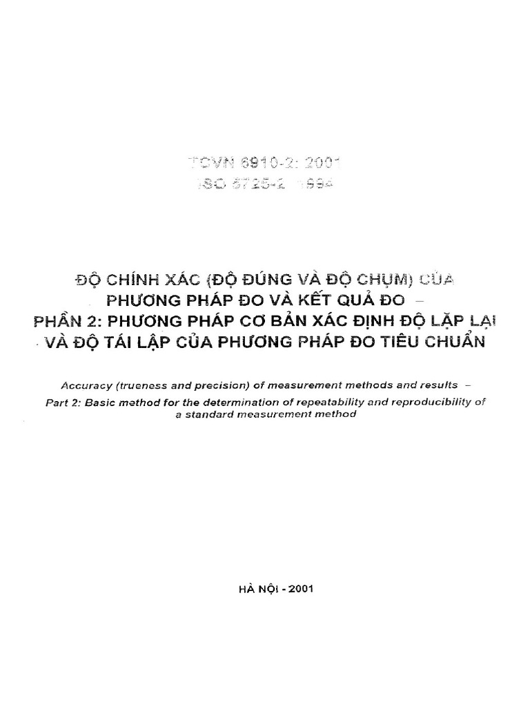 TCVN 6910-2 2001 | PDF