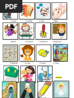 10 Oraciones Con Dibujo | PDF