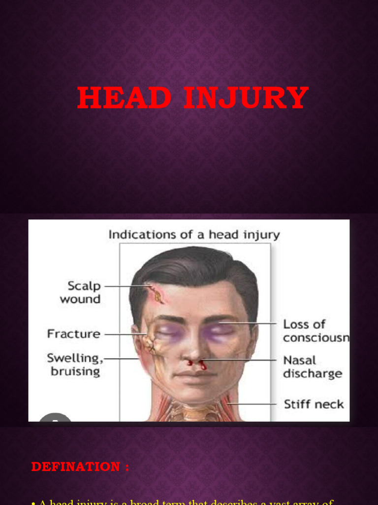 Head Injury Harika-2 | PDF | Traumatic Brain Injury | Clinical Medicine