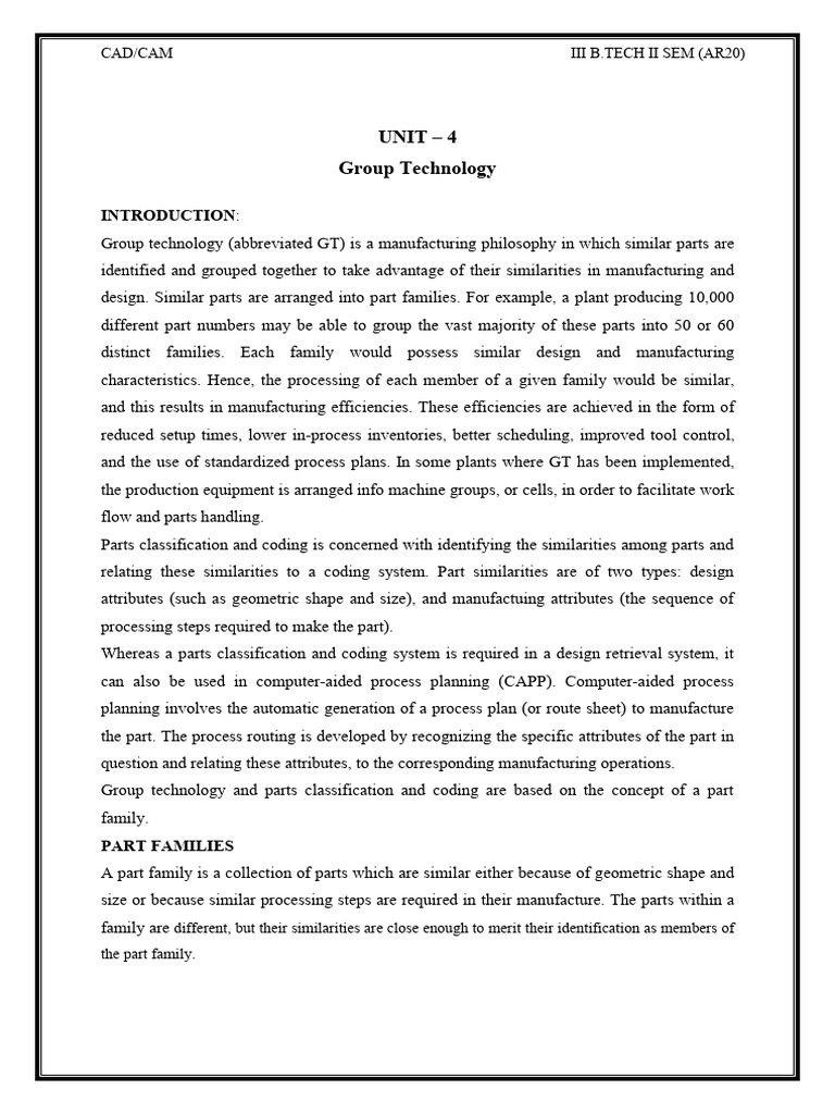 Cad-Cam Unit-4,5 | Download Free PDF | Computer Aided Design | Computer Vision
