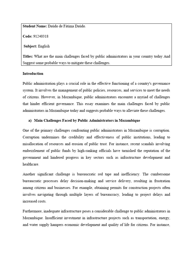 Public | PDF | Governance | Infrastructure