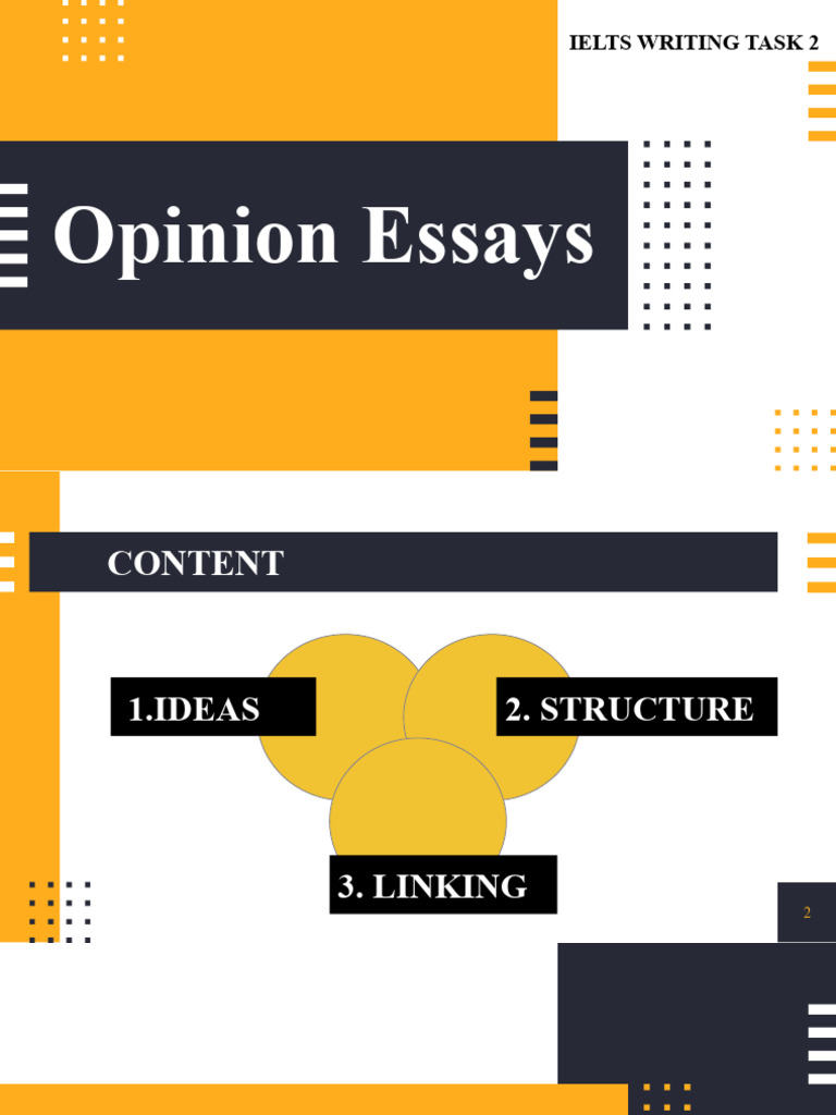 Lesson 2. Opinion Essays - Simple | PDF | Brainstorming | Human ...