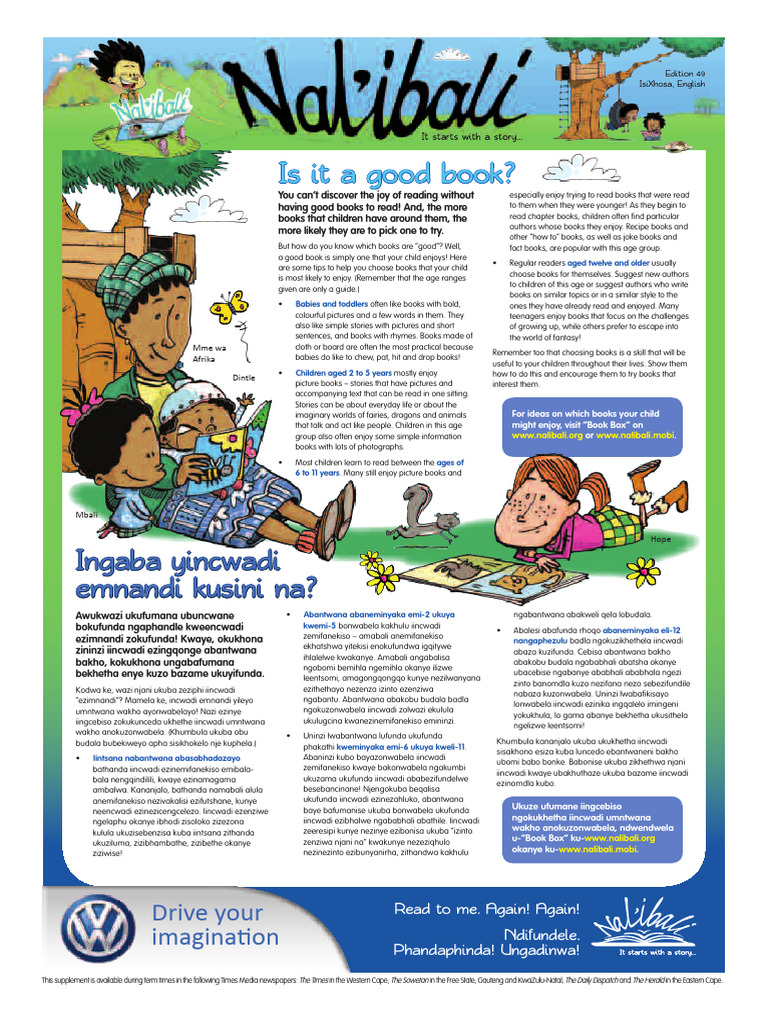Nalibali Edition49 Xhosa Web1 | PDF