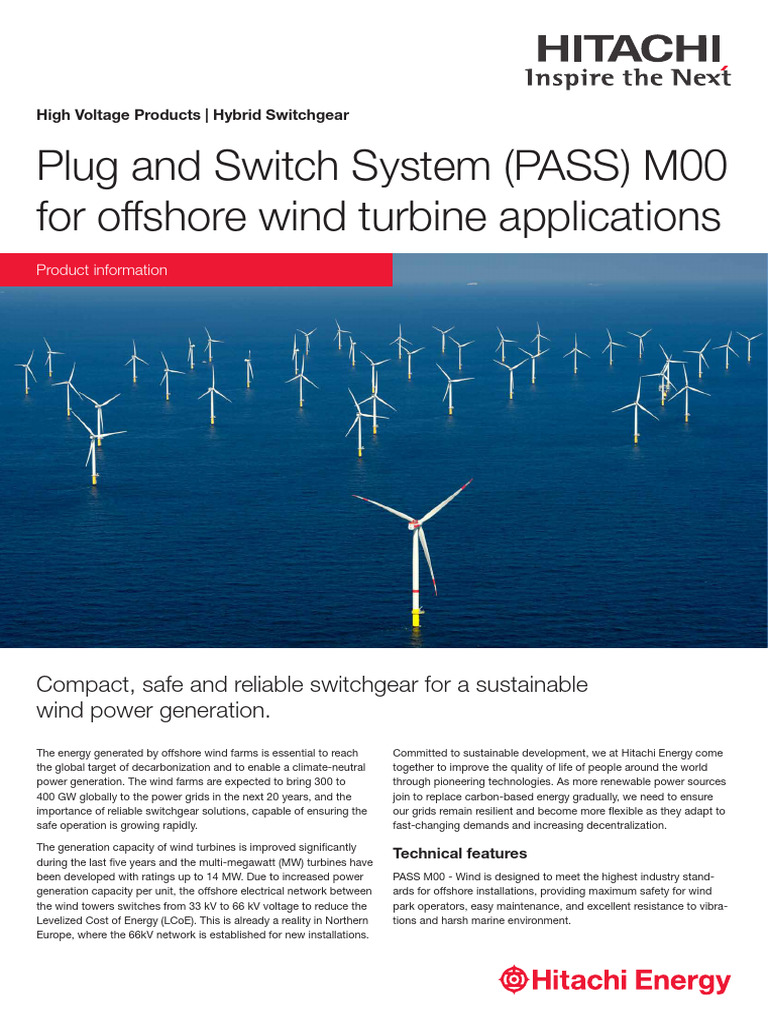 Offshore Wind Switchgear Solution | PDF | Wind Power | Offshore Wind Power