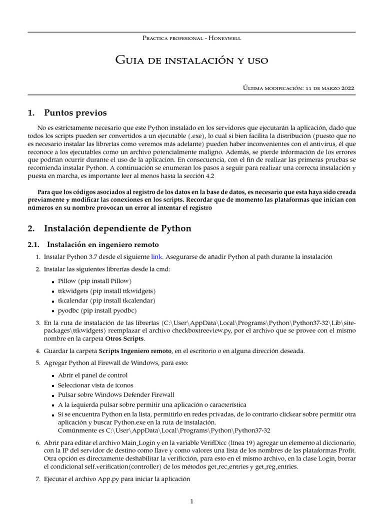 Guia de Instalacion y Uso | PDF | Archivo de computadora | Ventana (informática)