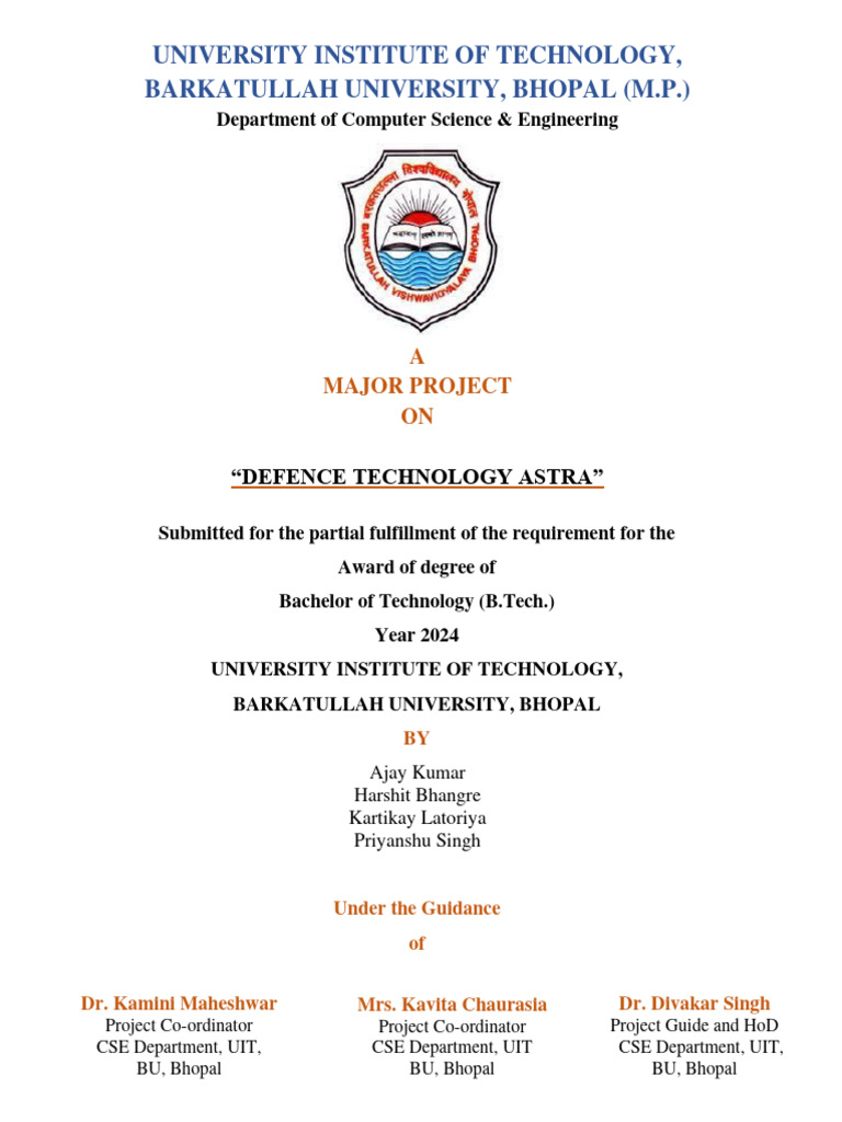 Major Project Report Draft | PDF | Trigonometric Functions | Unmanned Aerial Vehicle