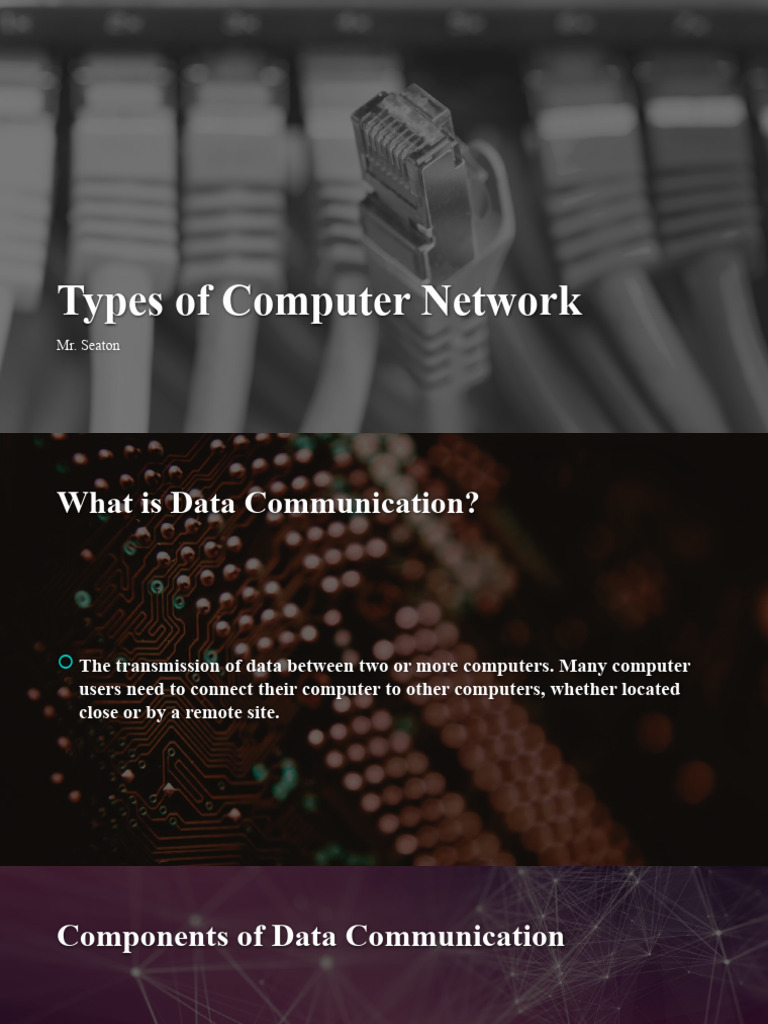 Types of Computer Network | PDF | Computer Network | Local Area Network