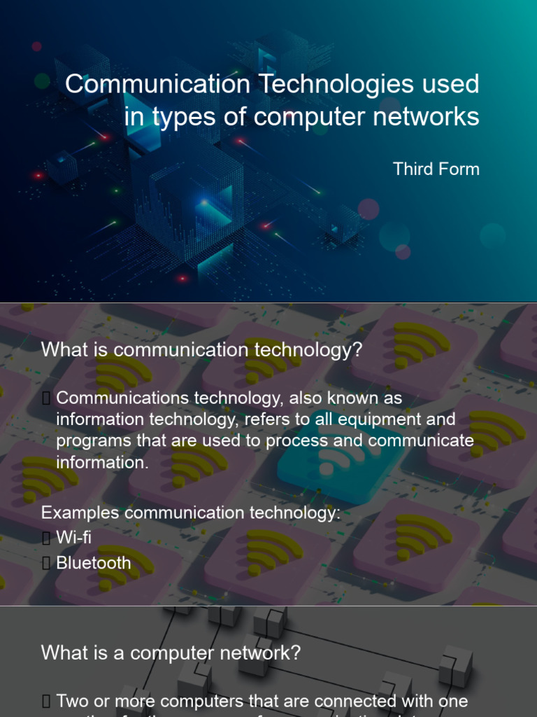 Communication Technologies in Networks | PDF | Technology & Engineering