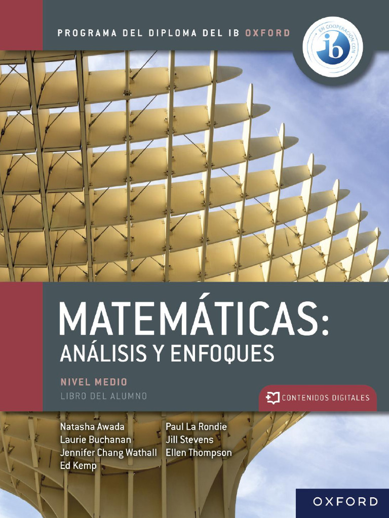 Matemáticas - Análisis y Enfoque NM - Lirbo Del Alumno | PDF | Matemáticas | Science