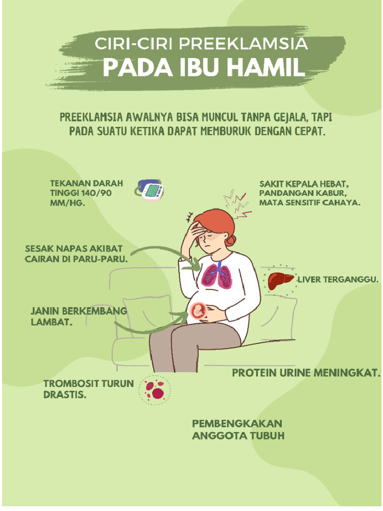 Poster Pre Eklamsia Pada Ibu Hamil | PDF